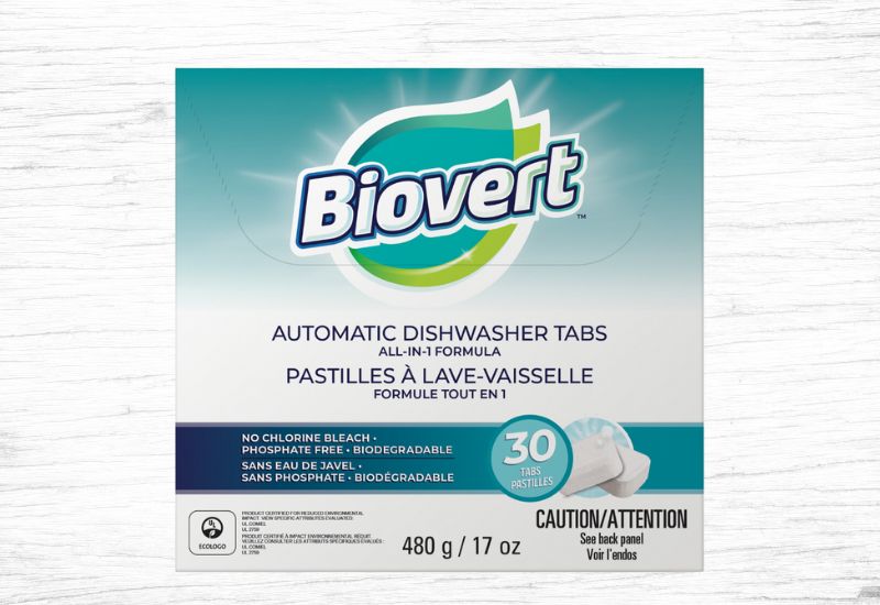 Biovert, Dishwasher tablets - Biodegradable | Valens Farms