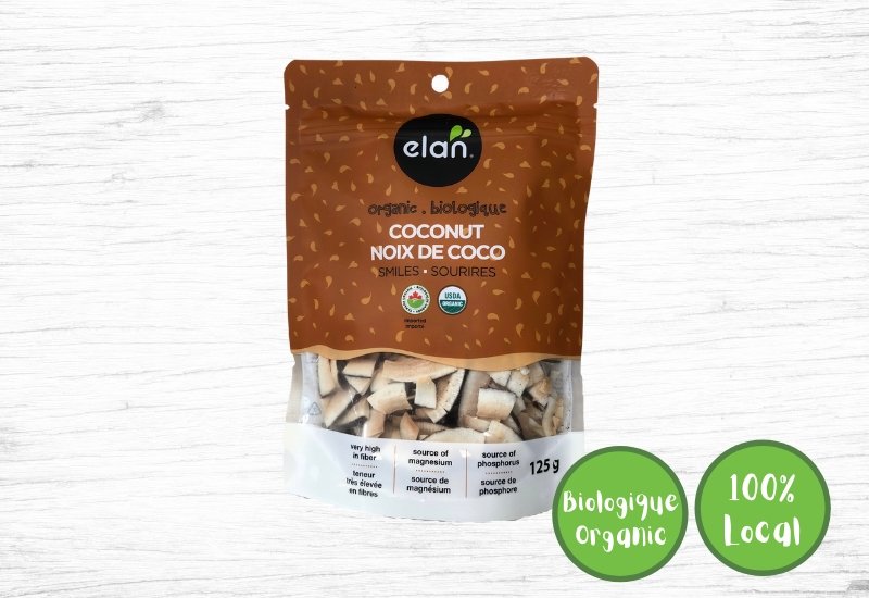 Elan, noix de coco sourires biologique | Fermes Valens