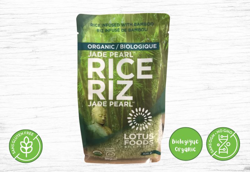 Lotus Foods, Organic Bamboo Infused Jade Rice | Valens Farms